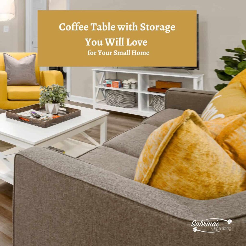 Coffee Table with Storage You Will Love for Your Small Home