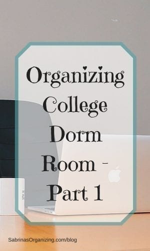 Things You Absolutely Need When Organizing a College Dorm Room - Part 1 ...