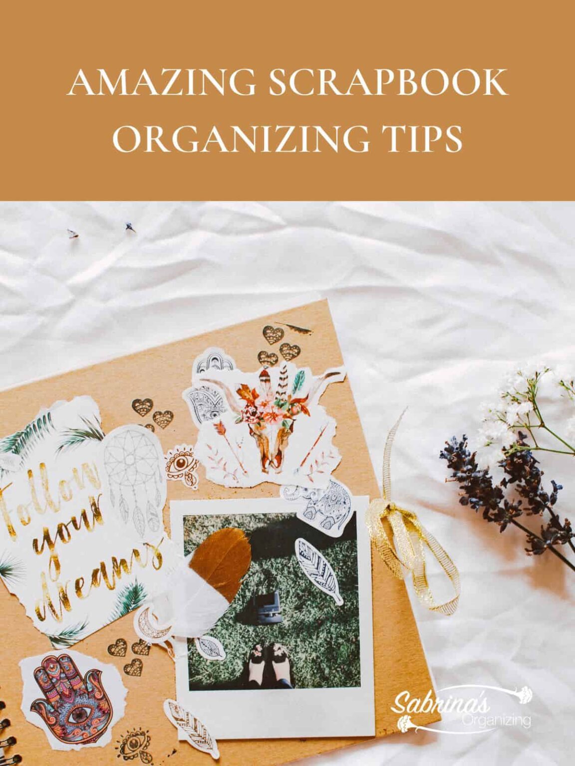 AMAZING Scrapbook Organizing Tips to Stay Focused and Productive - Sabrinas Organizing