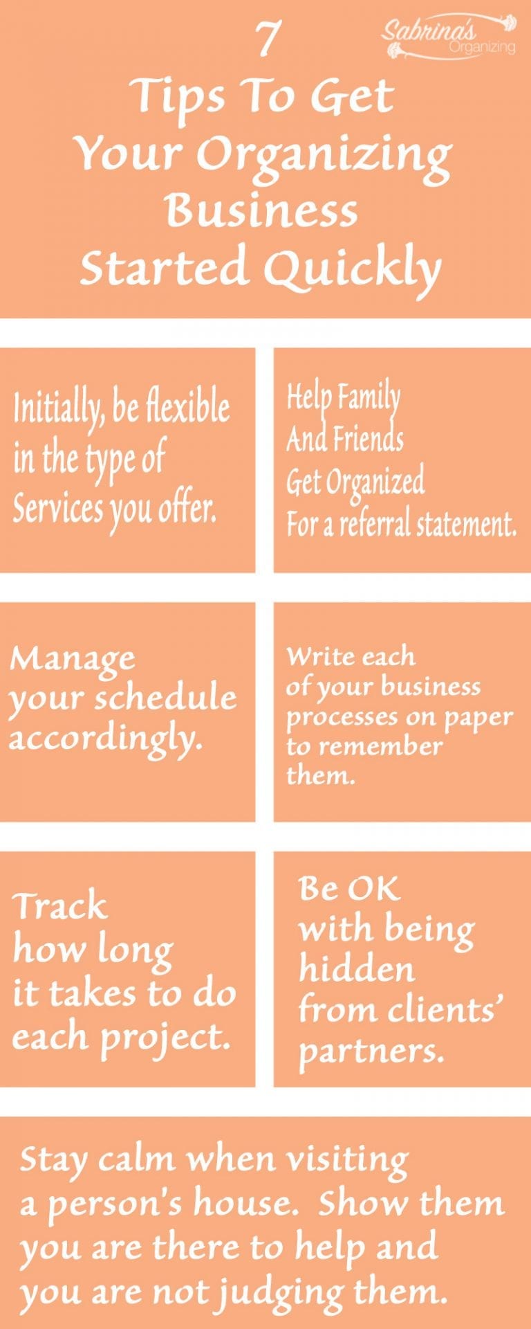 Successful Professional Organizer Tips for Beginners - Sabrinas Organizing