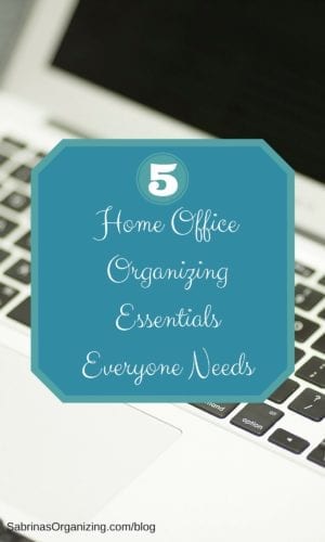 5 home office organizing essential everyone needs