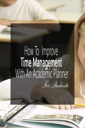 How To Improve Time Management with An Academic Planner - Sabrinas ...