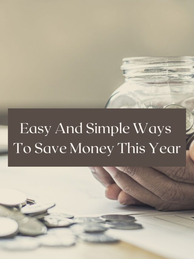 Easy And Simple Ways To Save Money This Year - Sabrinas Organizing