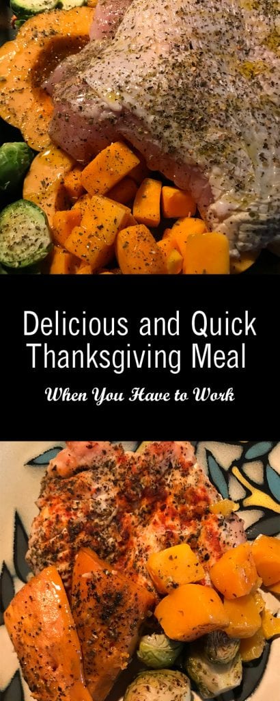 Delicious and Quick Thanksgiving Meal When You Have to Work - Sabrinas ...