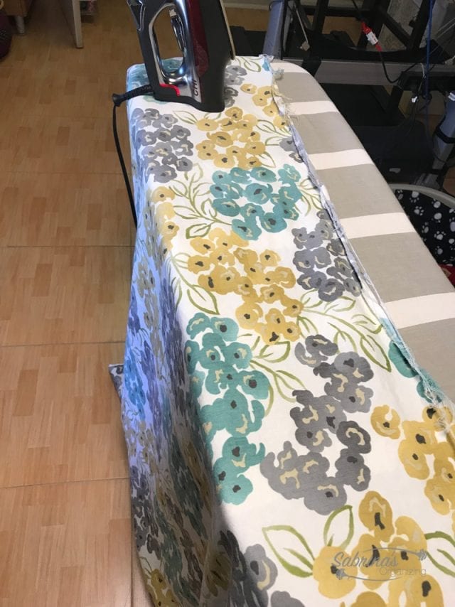 How to Create a DIY Fabric Room Divider - Sabrinas Organizing