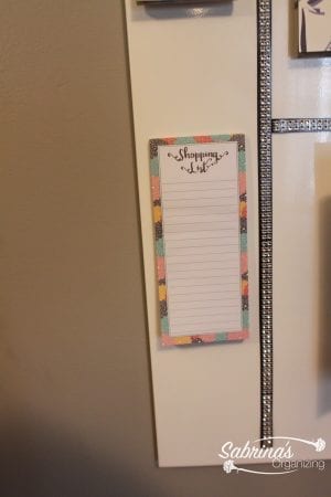 How to Make a DIY Command Station Magnet Board - Sabrinas Organizing