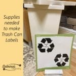 How to Make Trash Can Labels - Sabrinas Organizing
