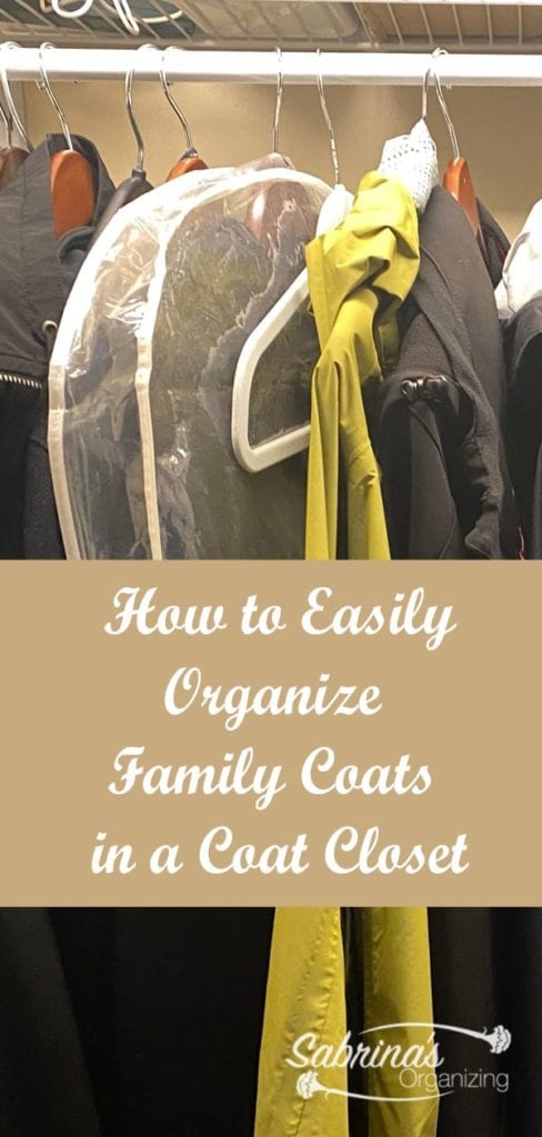 How to Easily Organize Family Coats in a Coat Closet