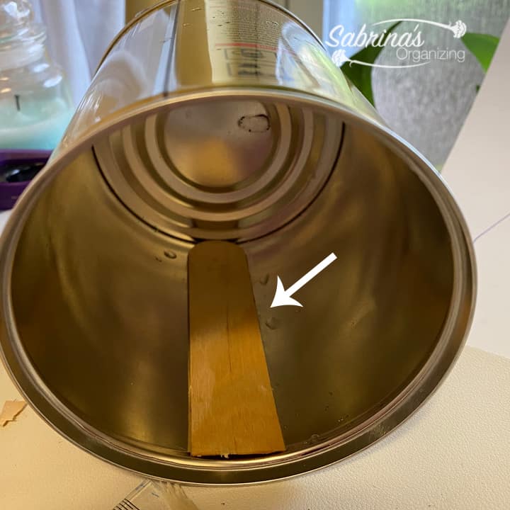 How to Upcycle Soup Can into Cute Gnome with Storage