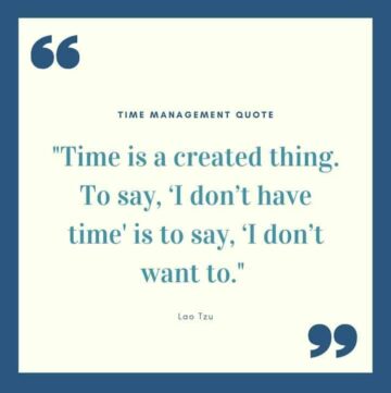 15 Time Management Quotes to Live By - Sabrinas Organizing