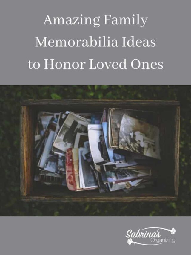 Amazing Family Memorabilia Ideas to Honor Loved Ones