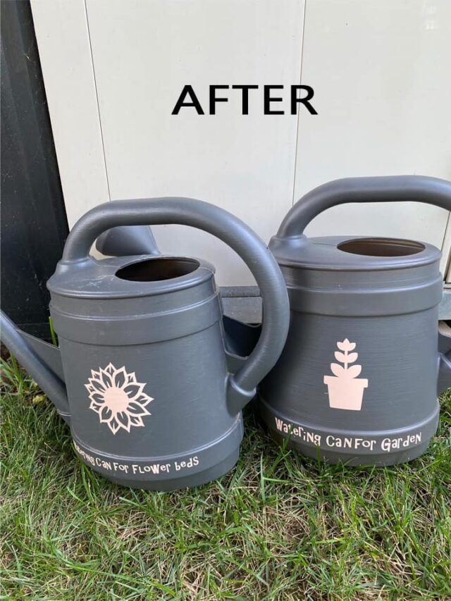 How to Customize Watering Cans - Sabrinas Organizing