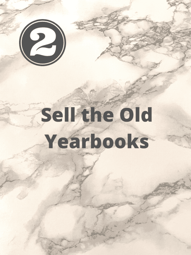 What To Do with Old Yearbooks - Sabrinas Organizing