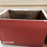 How to Update a DIY Front Porch Storage Box - Sabrinas Organizing