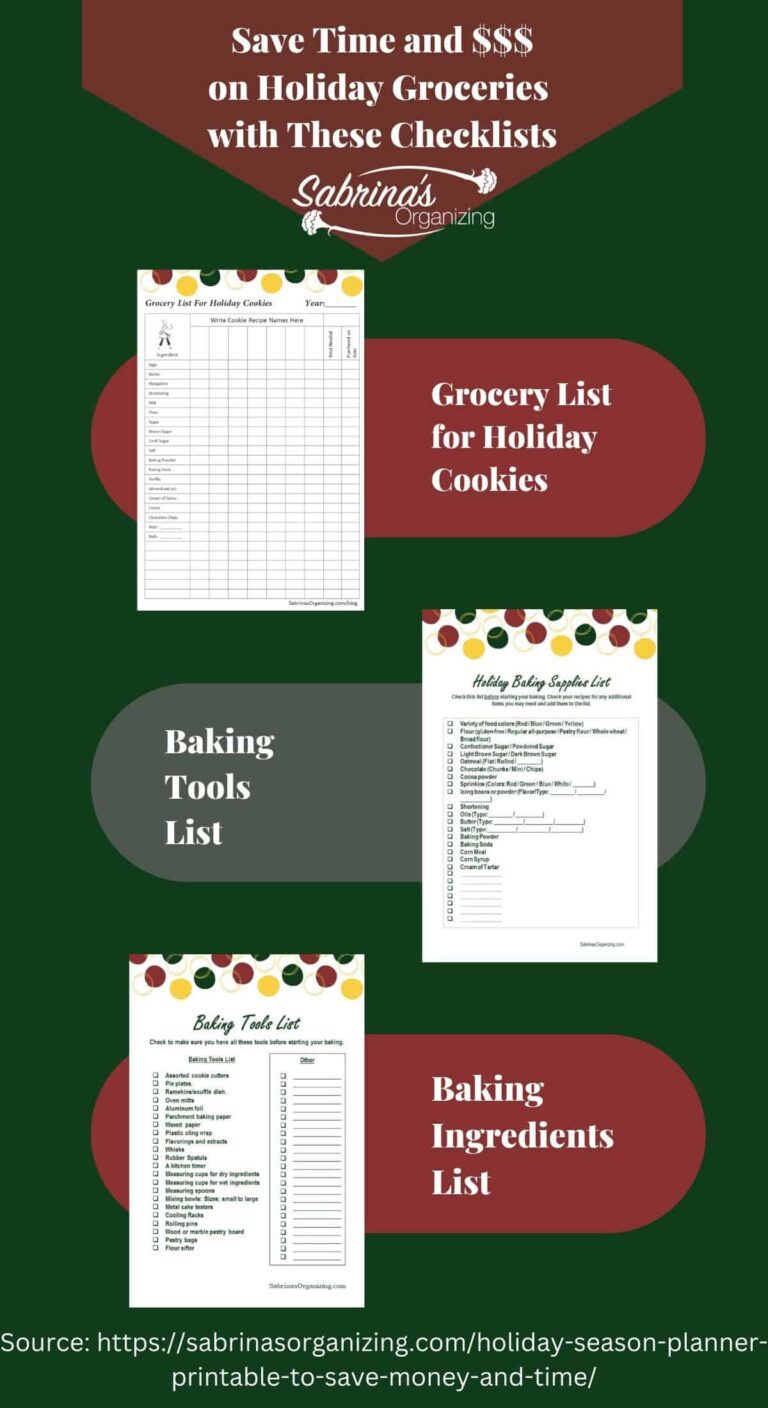 How to Create a Holiday Season Planner to Save Money and Time