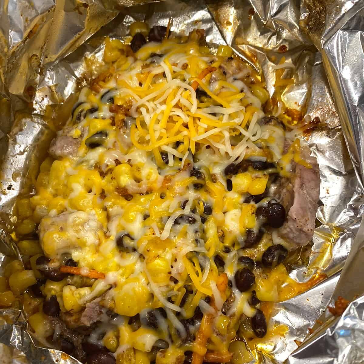 Southwest Tenderloin Pork Foil Packet Recipe - Sabrinas Organizing