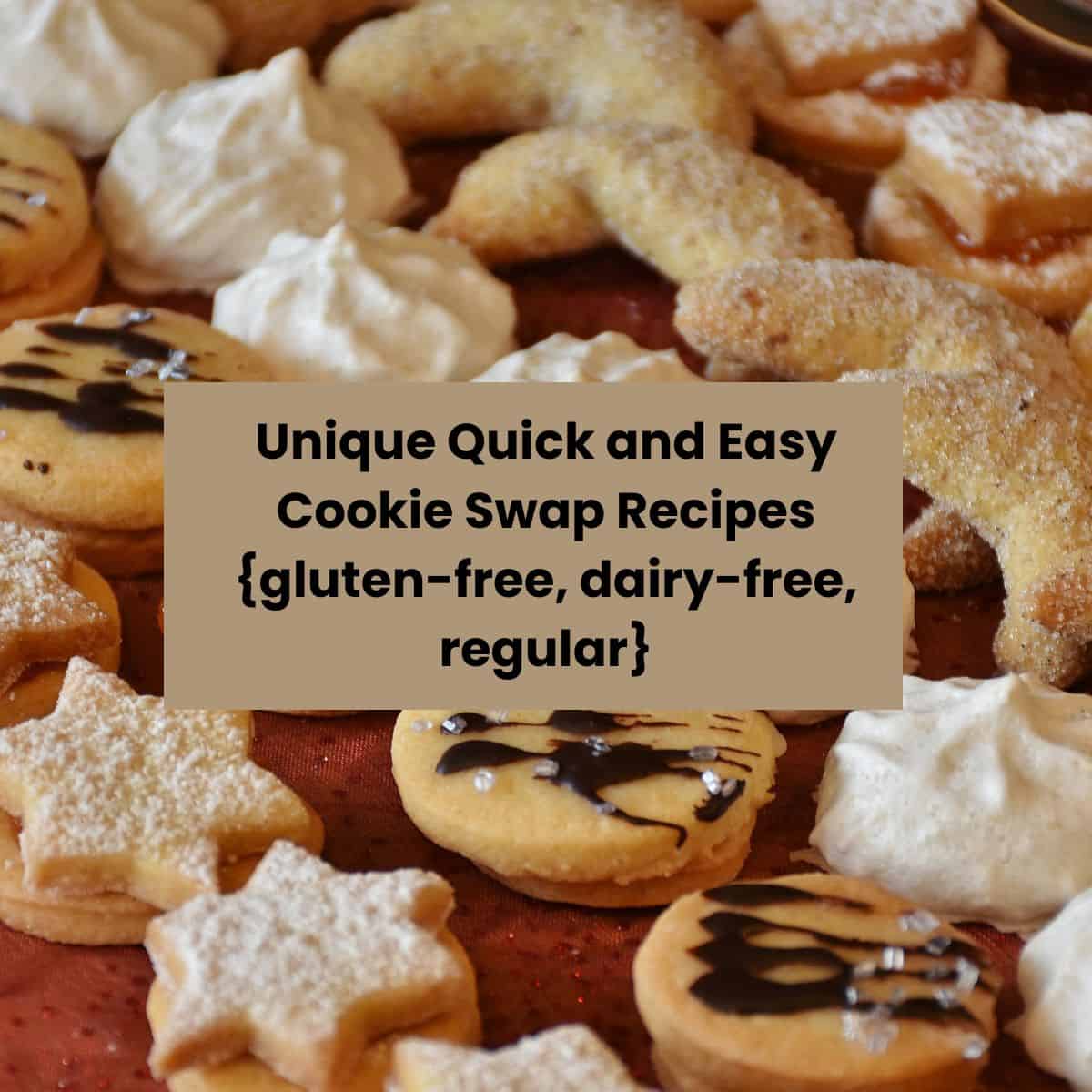 Easy Cookie Swap Cookies