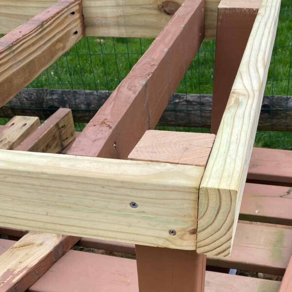 How to Transform a BBQ Table into a DIY Buffet Table - Sabrinas Organizing