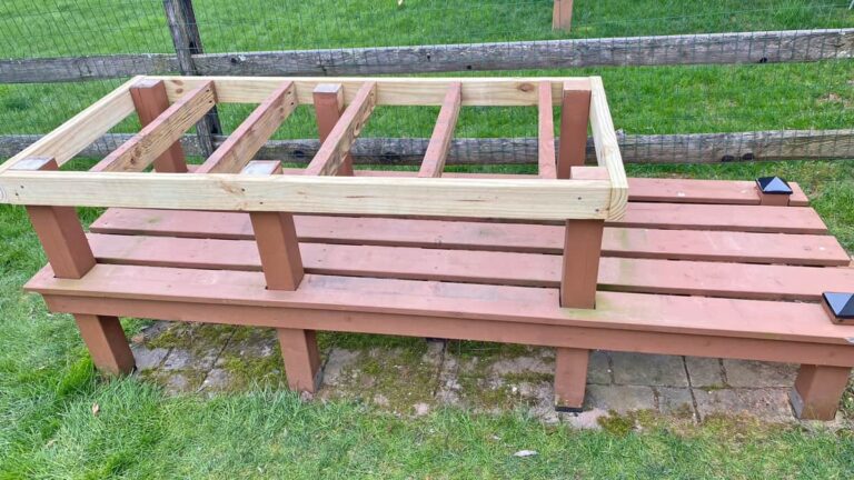 How to Transform a BBQ Table into a DIY Buffet Table - Sabrinas Organizing