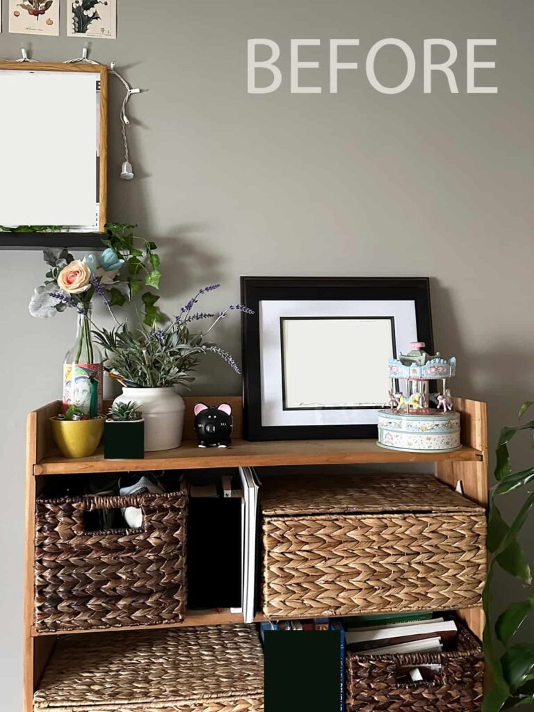 How to Add Lighting to the Bookcase in a Dark Room - Sabrinas Organizing
