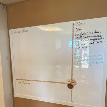 How to Make Your Own DIY Inspiration Board - Sabrinas Organizing