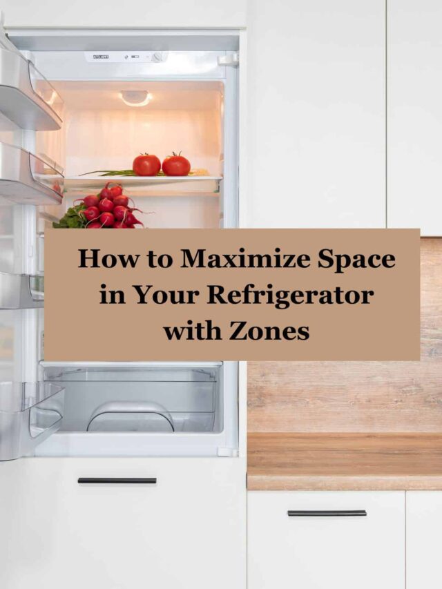 How to Maximize Space in Your Refrigerator with Zones - Sabrinas Organizing